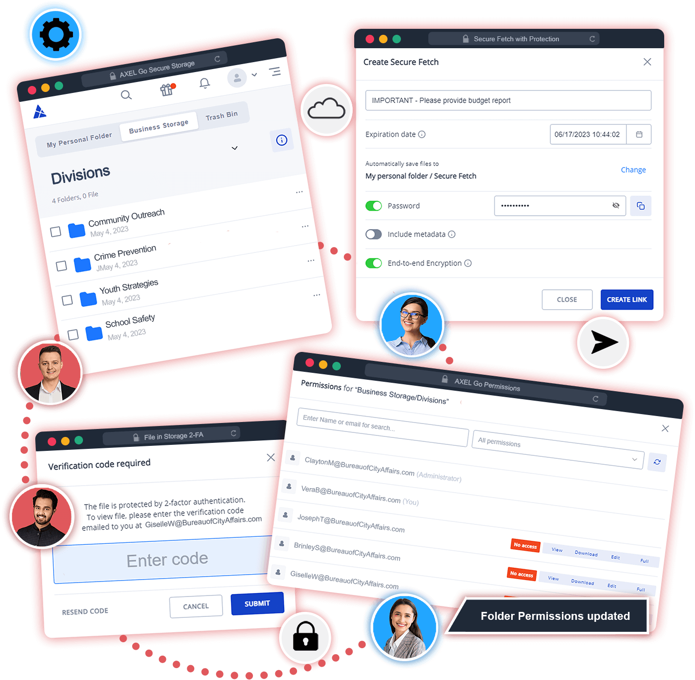 Government Document Management & Cloud Storage